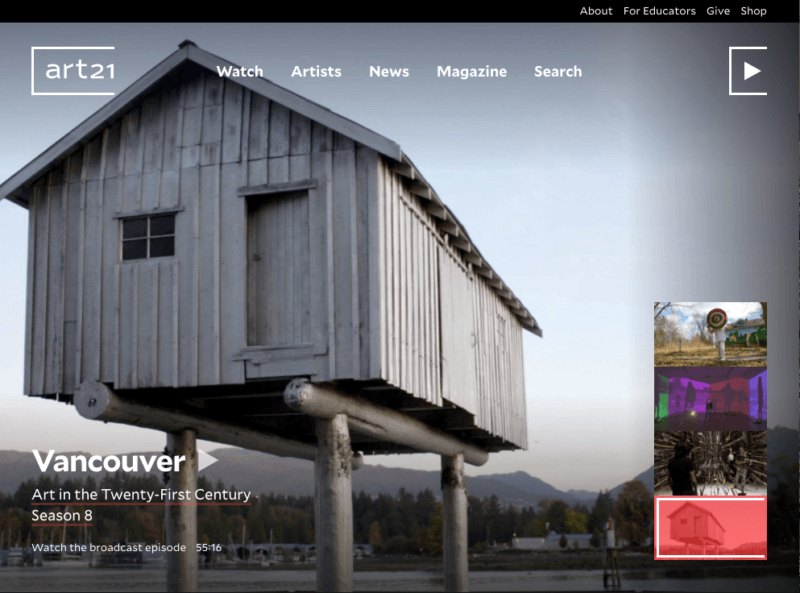 Art21 Unveils a New Digital Home at Art21.org | Art21